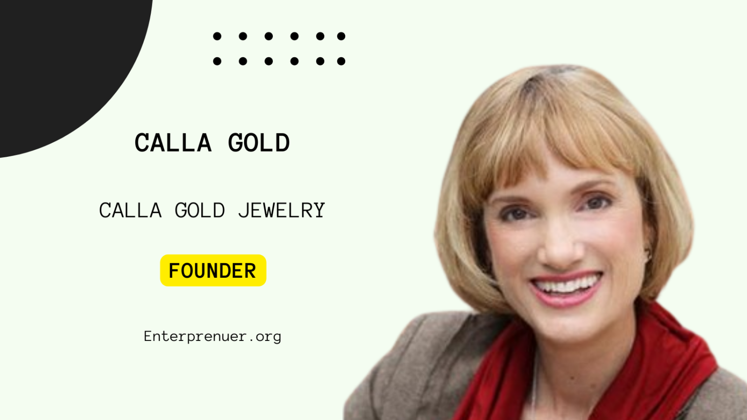 Meet Calla Gold Founder Of Calla Gold Jewelry — Enterprenuer