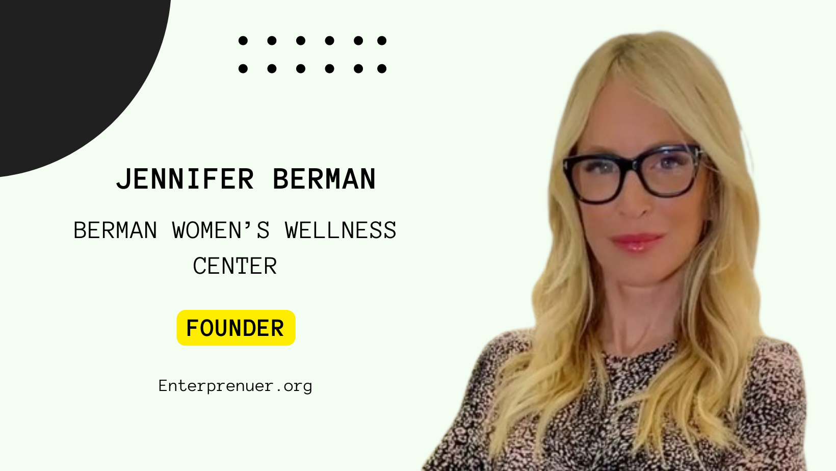 Meet Jennifer Berman Founder of Berman Women’s Wellness Center ...