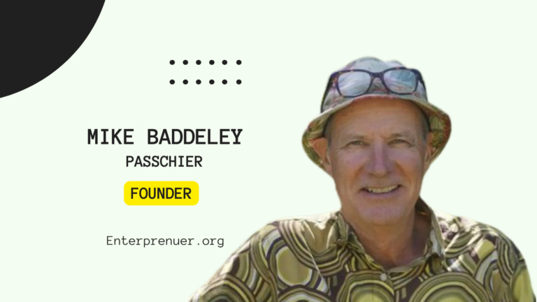 Meet Mike Baddeley Co-Founder of Passchier — Enterprenuer